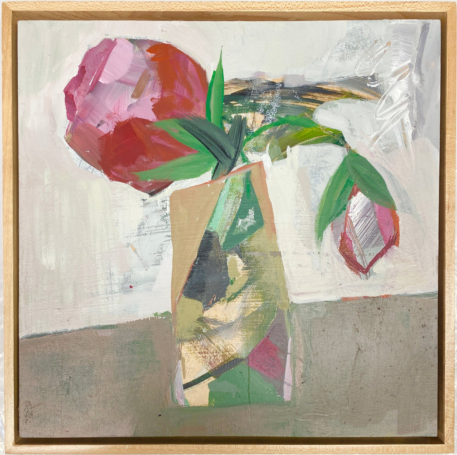 Florals Vases Still Life – Donna Weathers Art Studio